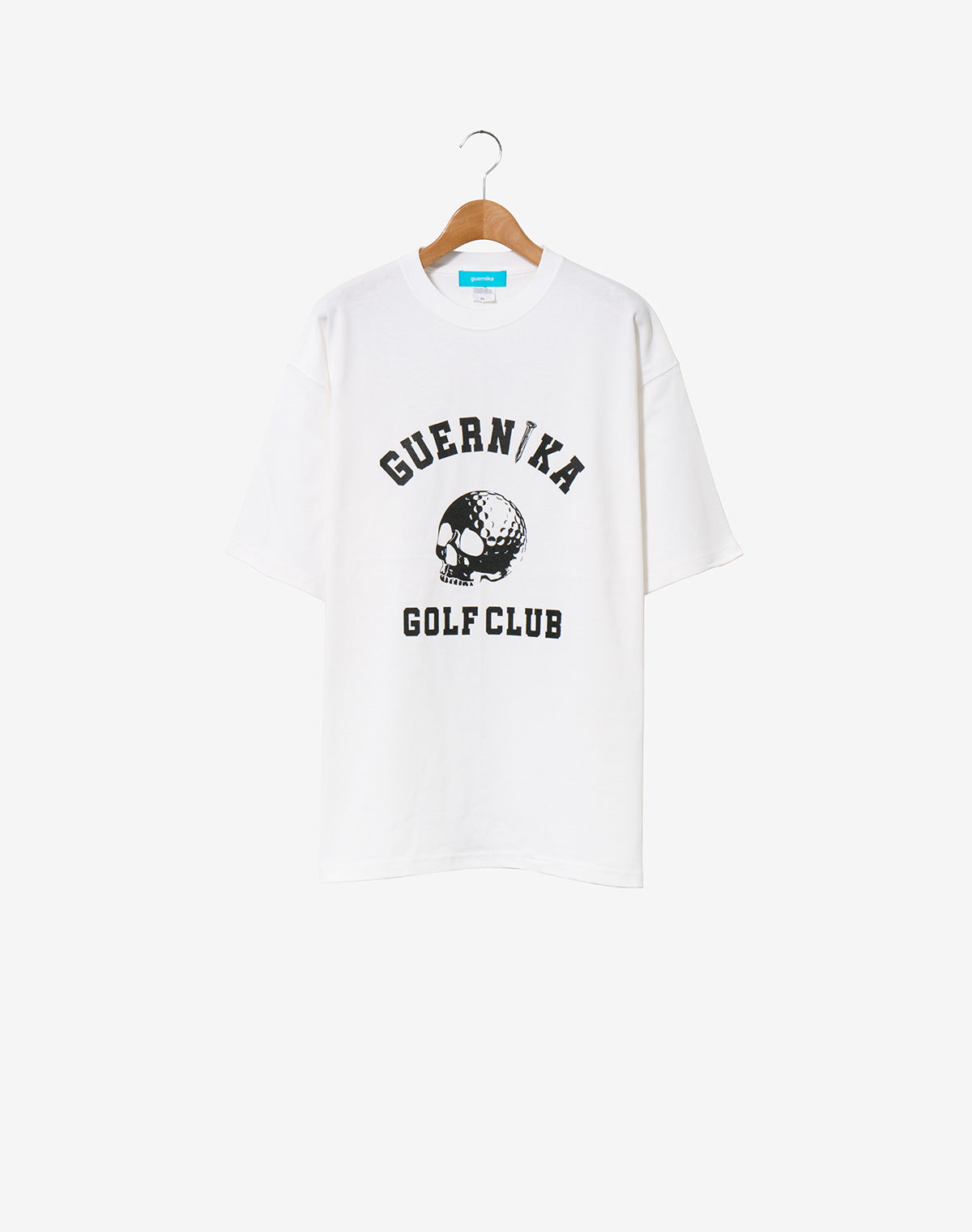 GGC College Logo T-shirt / White – guernika official online shop